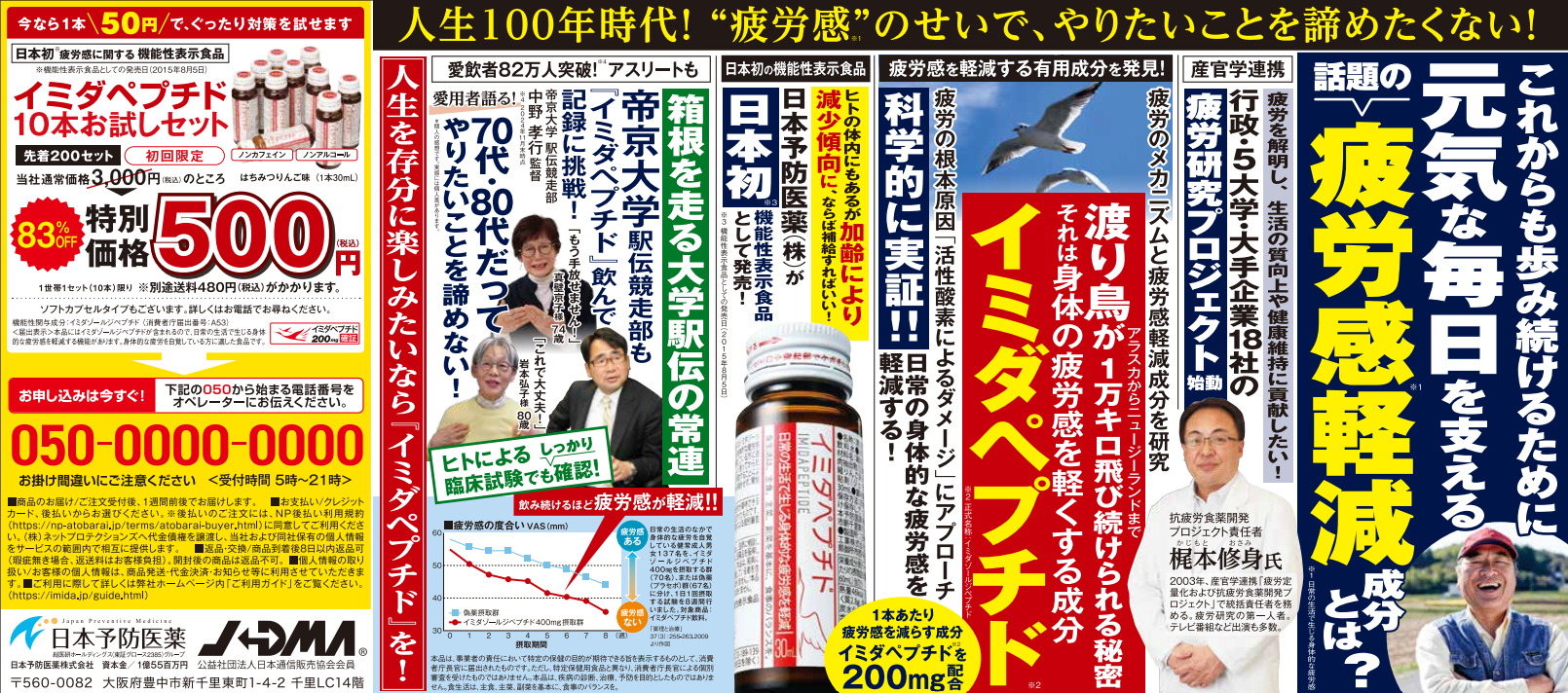 機能性表示食品 イミダペプチドドリンク② | INTERPAPER